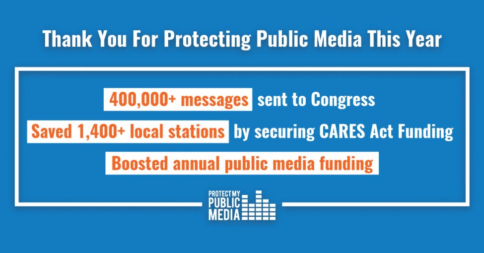 Public Media’s Brightest Moments of 2020 - Protect My Public Media